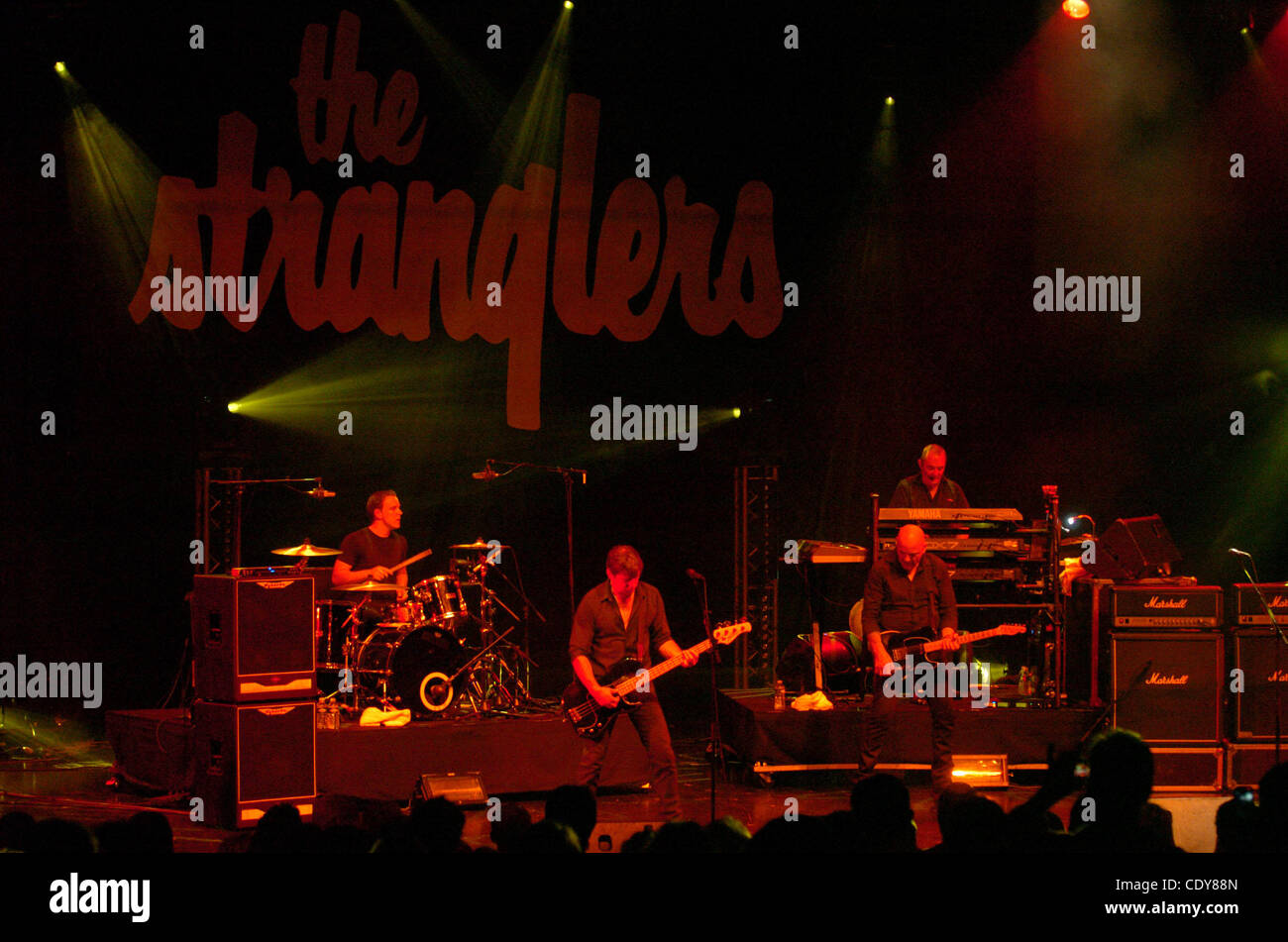 "THE STRANGLERS" performing live at the Palais des festivals in Cannes ...