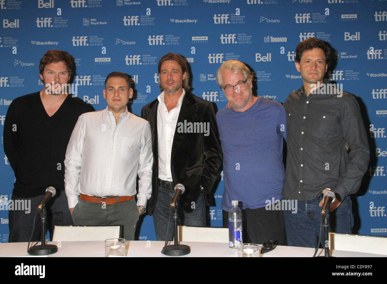 Brad pitt and chris pratt hi-res stock photography and images - Alamy