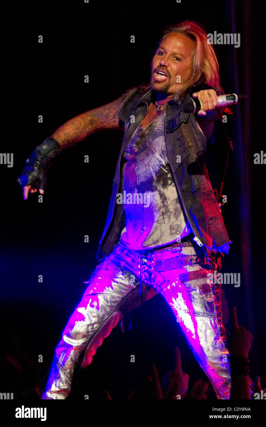 Sep. 24, 2011 - Melbourne, Australia - VINCE NEIL, lead singer of ...