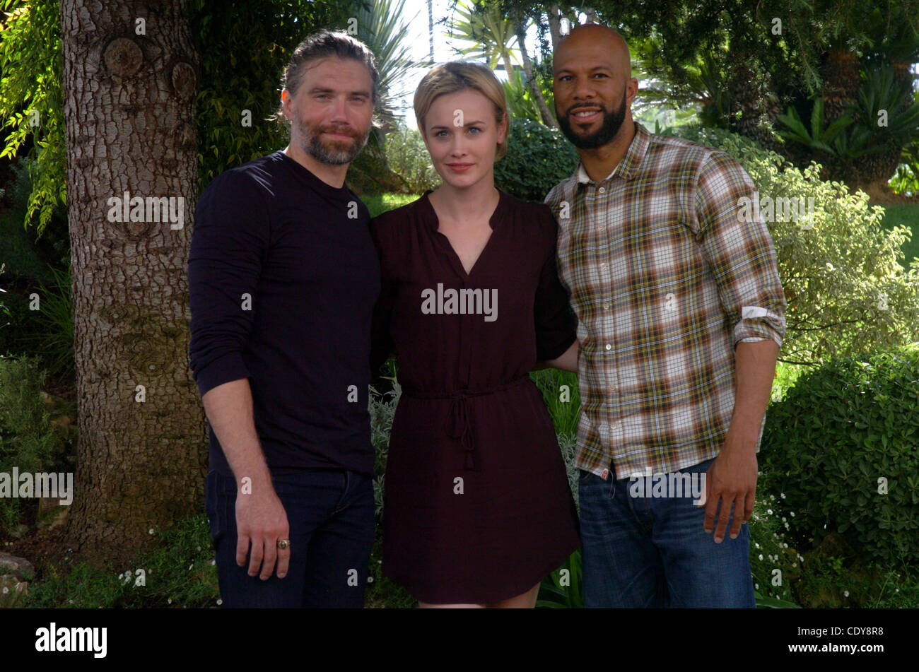 Oct. 3, 2011 - Cannes, France - Anson Mount, Common and Dominique Mc ...