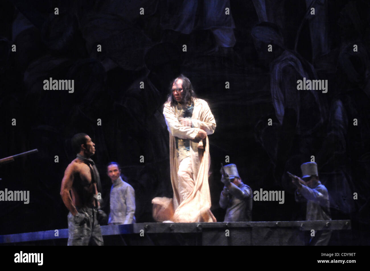 Nov. 10, 2011 - Indonesia Contemporer Dancer SARDONO W KUSUMO (Center ...