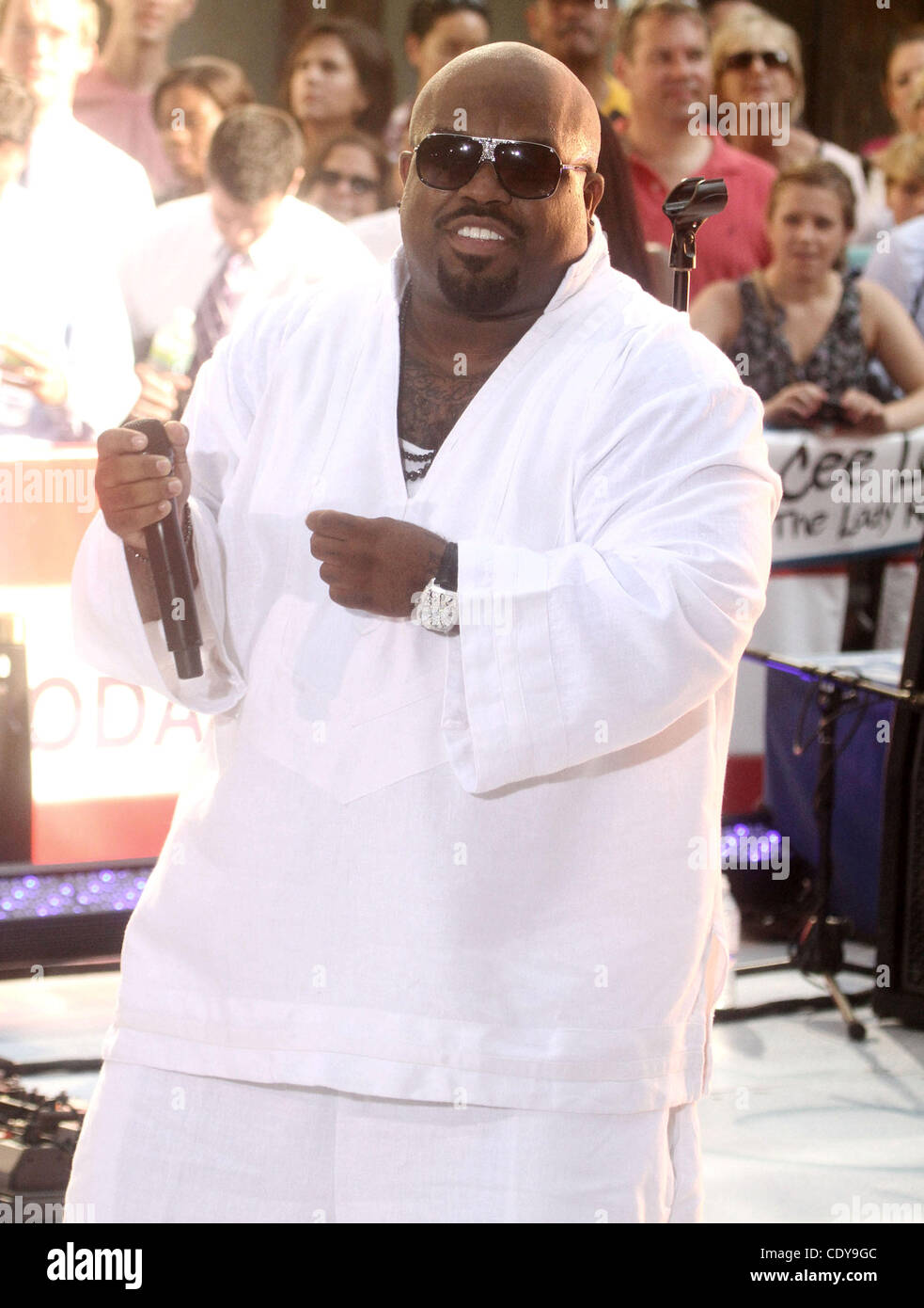 July 22, 2011 - New York, New York, U.S. - Singer CEE LO GREEN performs ...