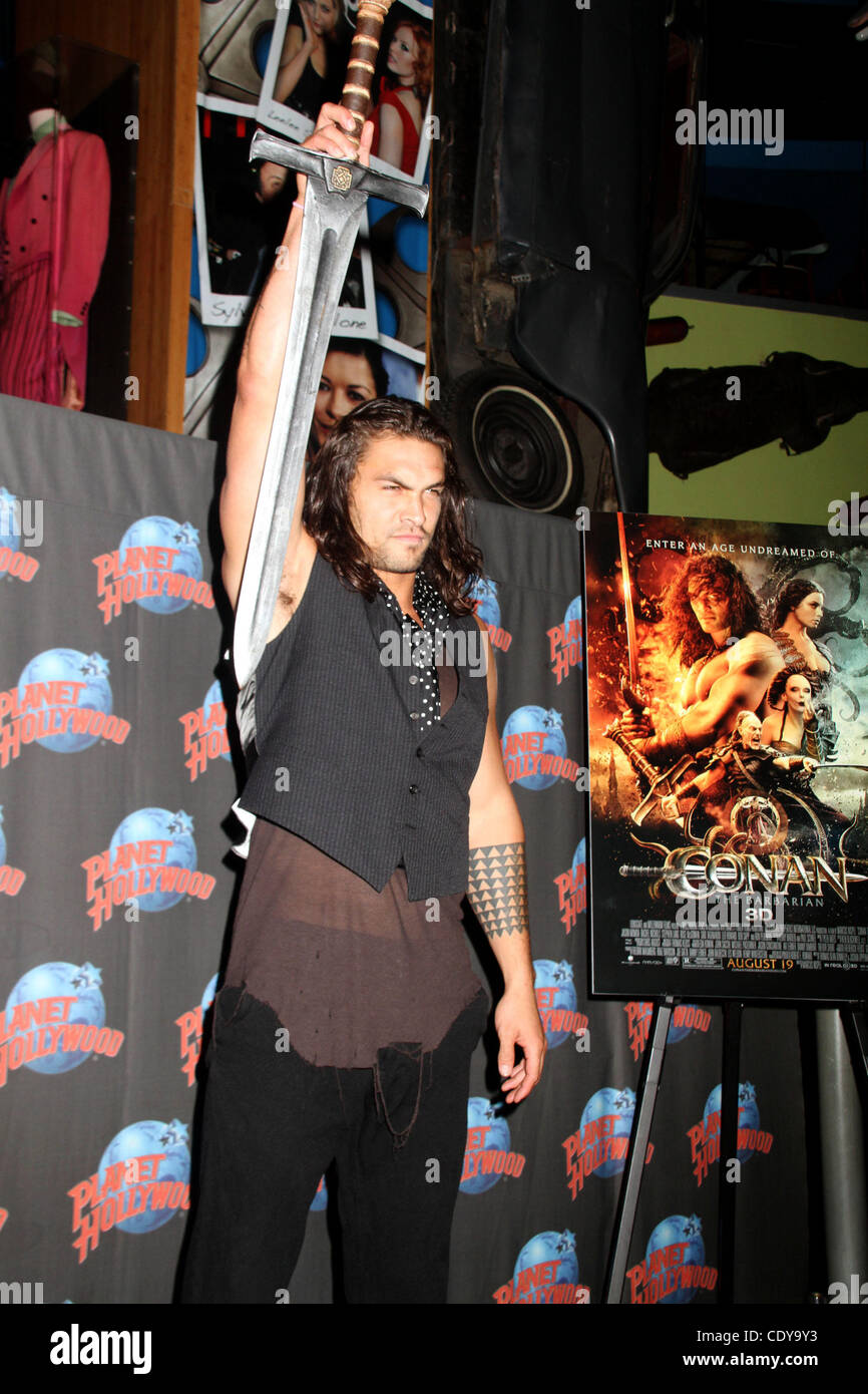 Aug. 18, 2011 - New York, New York, U.S. - Actor JASON MOMOA promotes ...