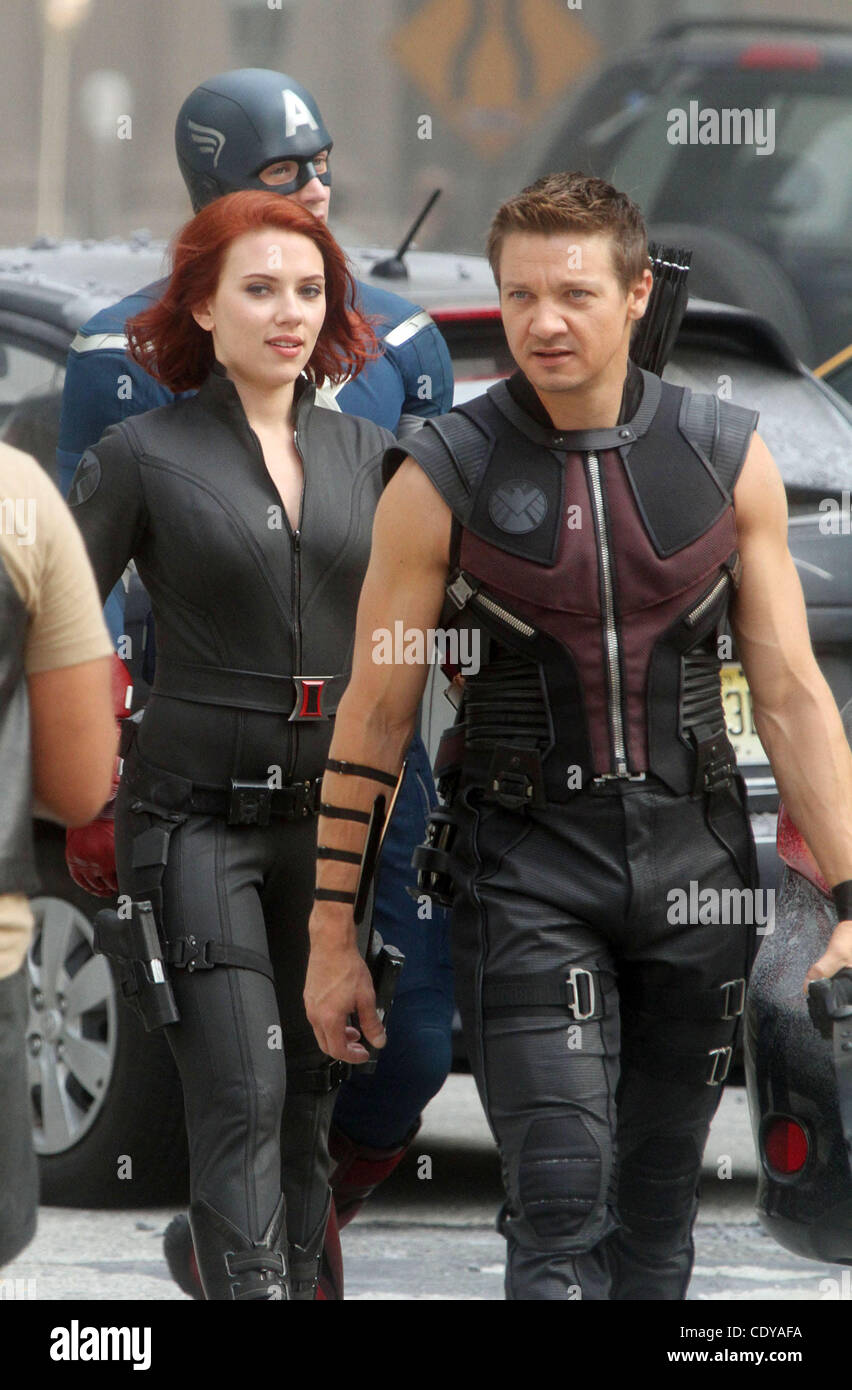 Sept. 3, 2011 - Ny, New York, U.S. - Actress SCARLETT JOHANSSON and ...