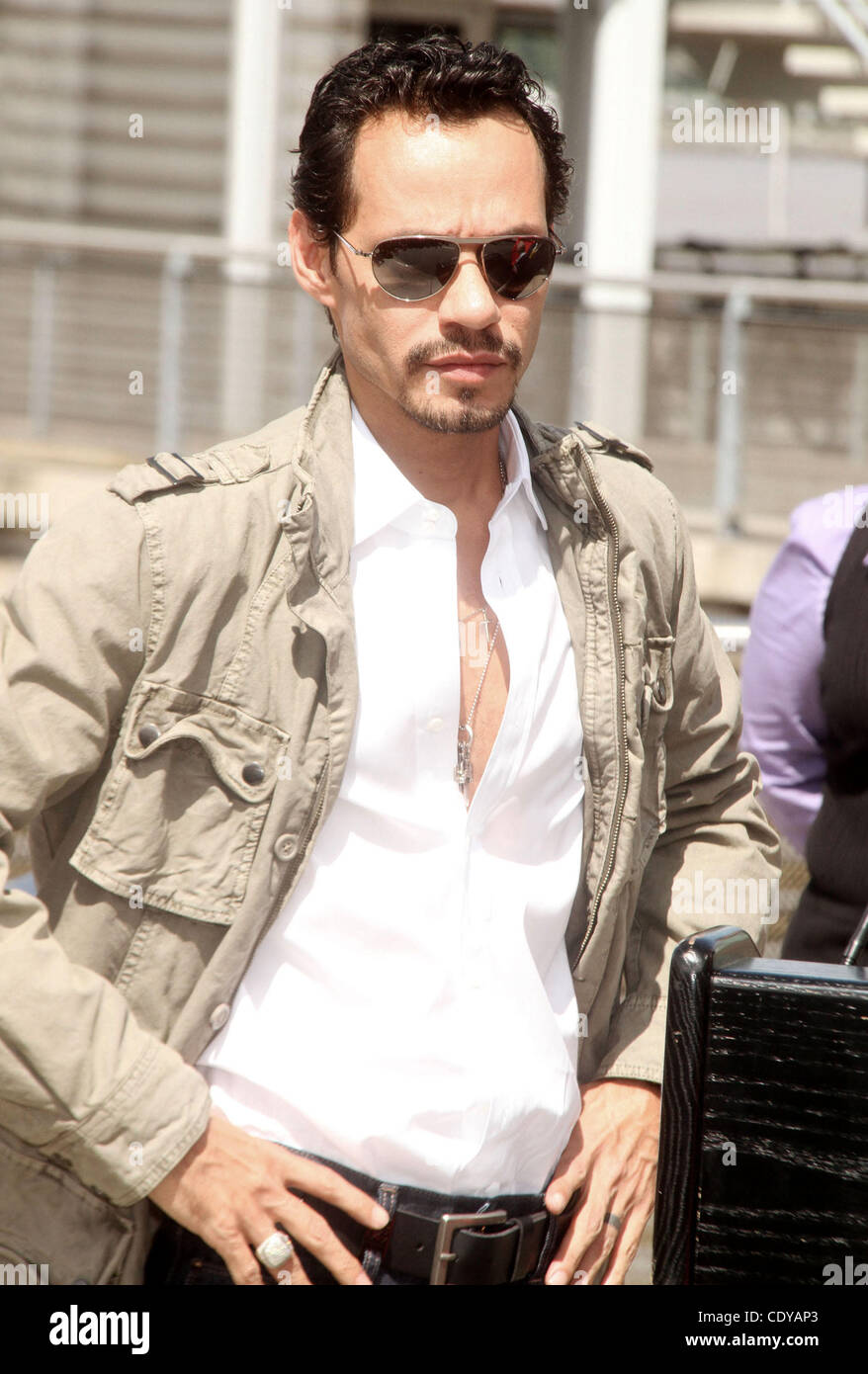 Sept. 8, 2011 - New York, New York, U.S. - Singer MARC ANTHONY poses ...