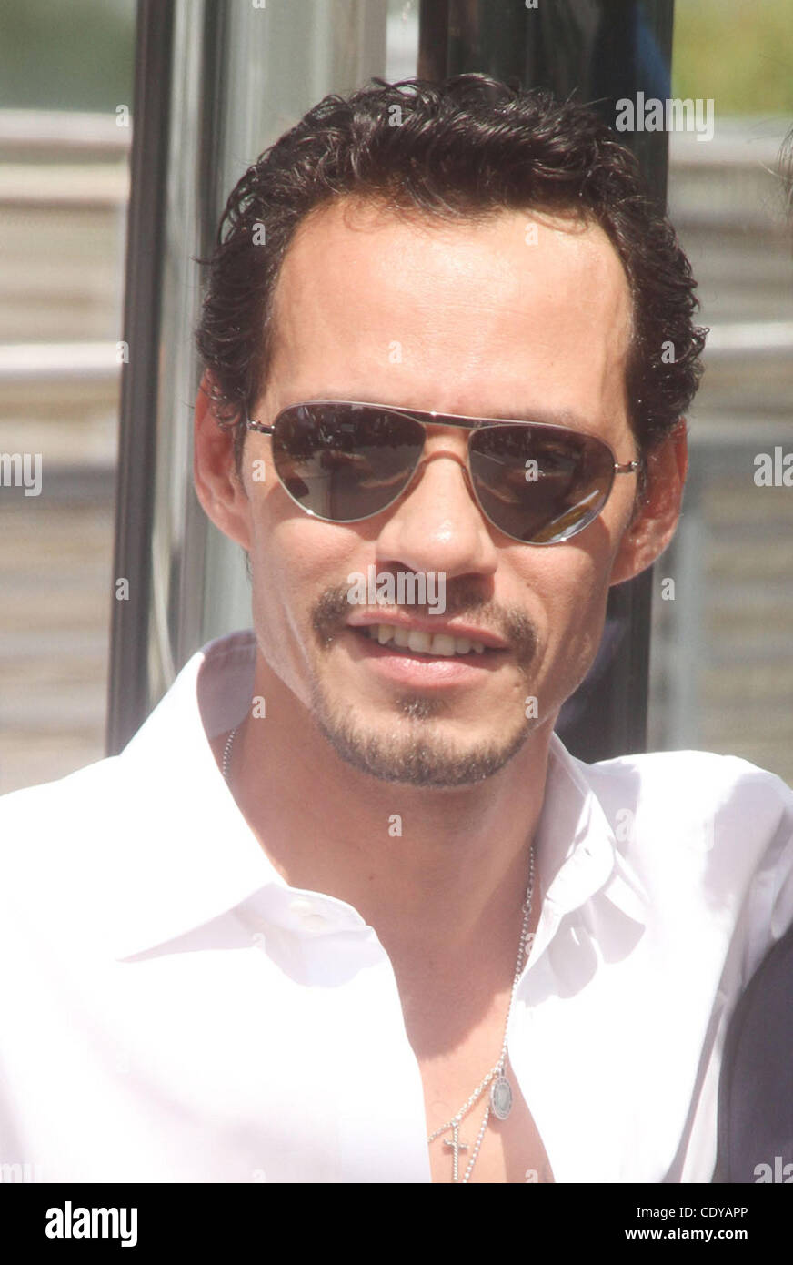 Sept. 8, 2011 - New York, New York, U.S. - Singer MARC ANTHONY poses ...