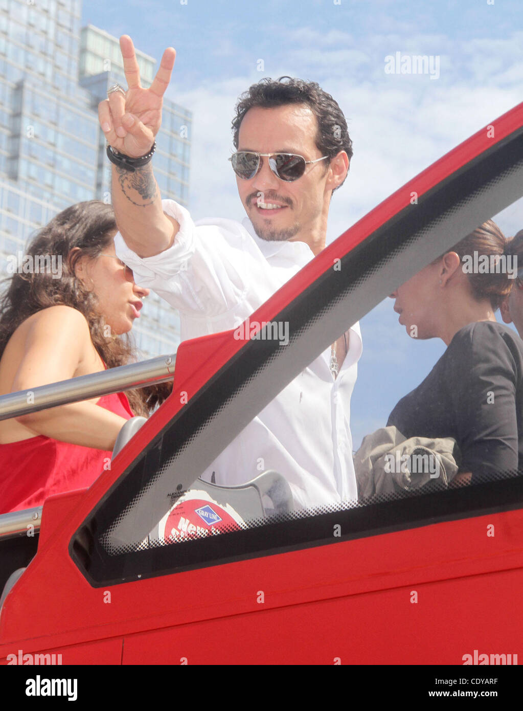 Sept. 8, 2011 - New York, New York, U.S. - Singer MARC ANTHONY poses ...