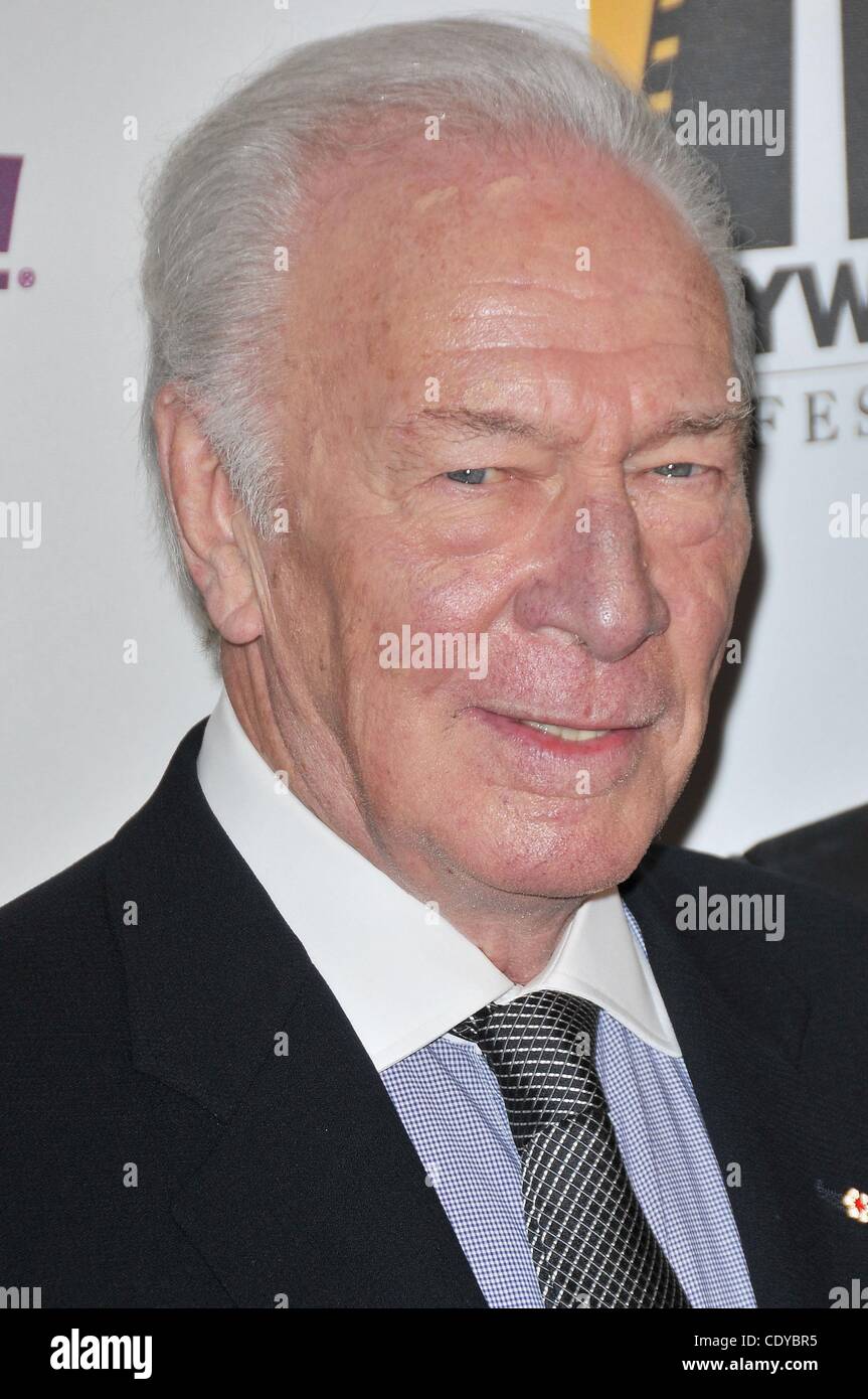 Oct 24, 2011 - Los Angeles, California, USA - Actor CHRISTOPHER PLUMMER ...