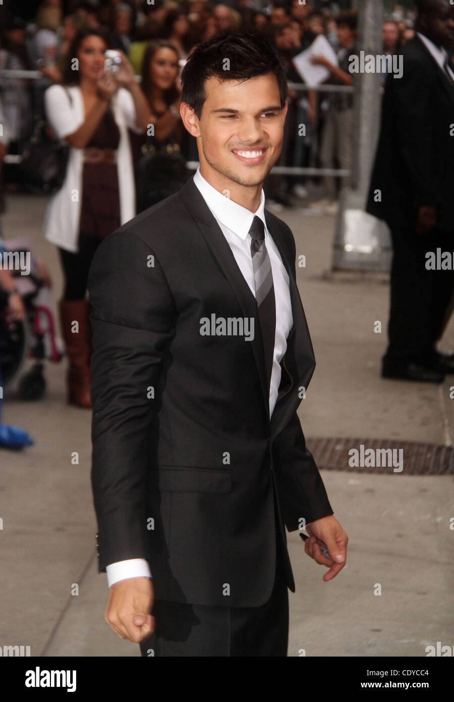 Sept. 21, 2011 - New York, New York, U.S. - Actor TAYLOR LAUTNER at his ...