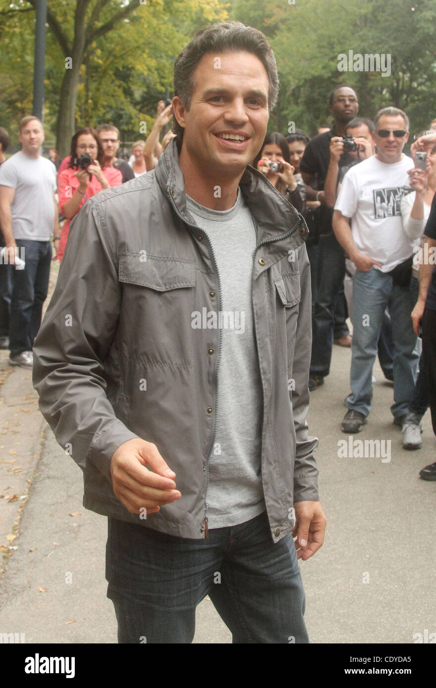 Oct. 11, 2011 - New York, New York, U.S. - Actor MARK RUFFALO on the ...