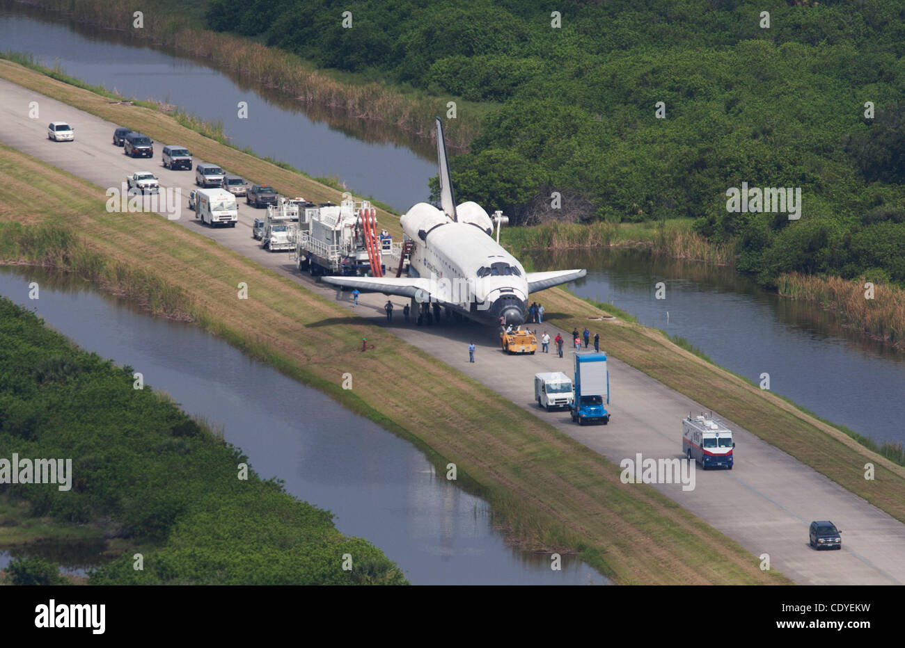 July 21, 2011 - Cape Canaveral, Florida, U.S. - Space shuttle Atlantis ...