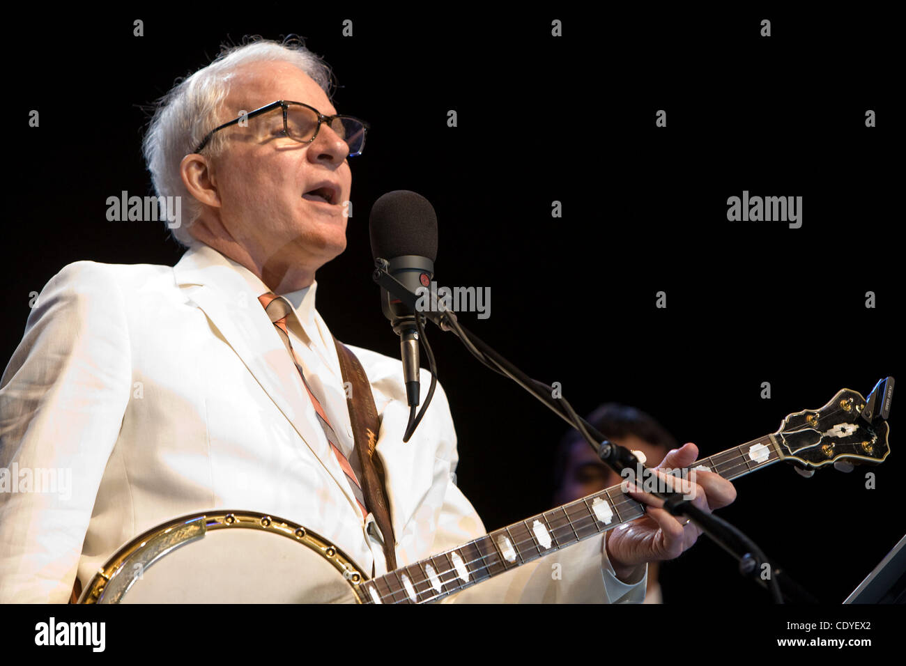 8/17/11 - San Diego, CA USA - STEVE MARTIN brought his band, the Steep ...
