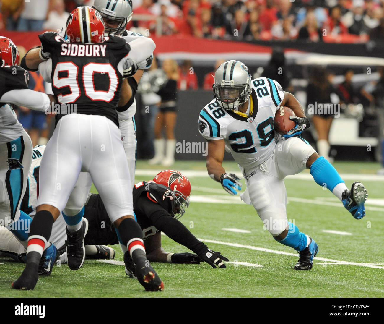 Carolina panthers touchdown hi-res stock photography and images - Alamy