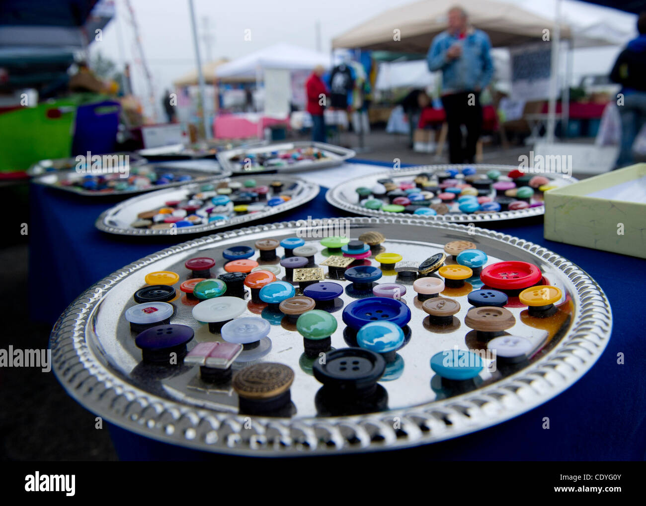 Oct. 22, 2011 - Roseburg, Oregon, U.S - Locally made crafts are ...