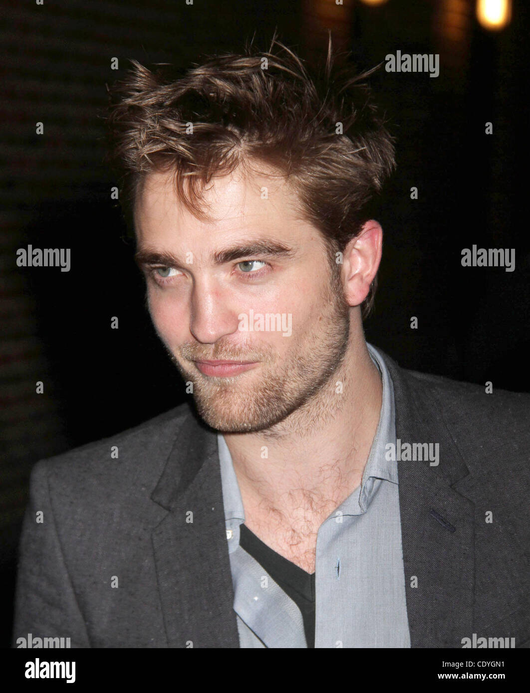 Nov. 8, 2011 - New York, New York, U.S. - Actor ROBERT PATTINSON at his ...