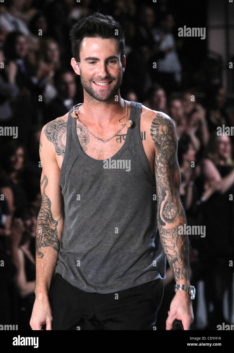 Nov. 9, 2011 - New York, New York, U.S. - Singer ADAM LEVINE from the ...