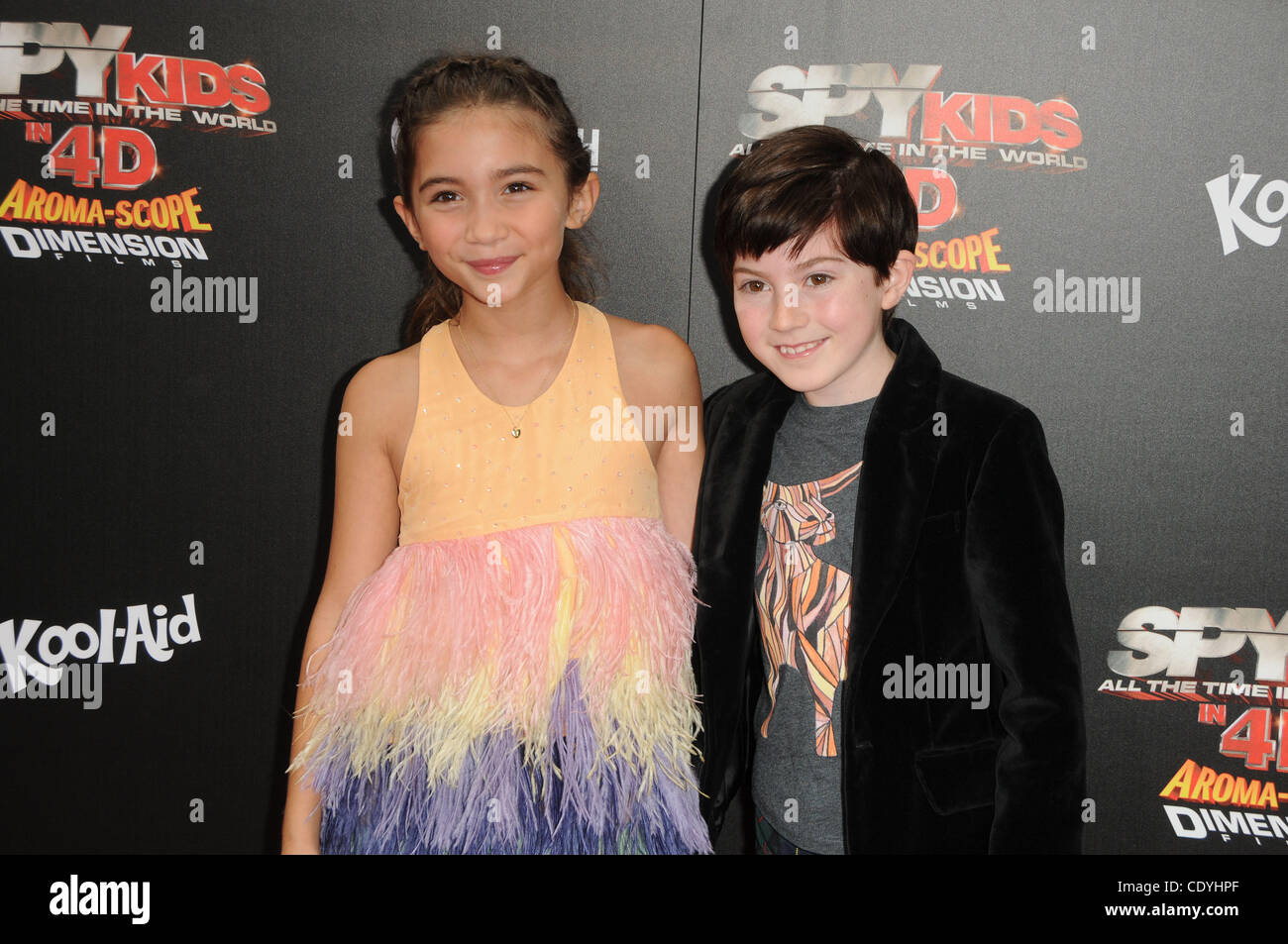 July 30, 2011 - Los Angeles, California, U.S. - Rowan Blanchard, Mason ...