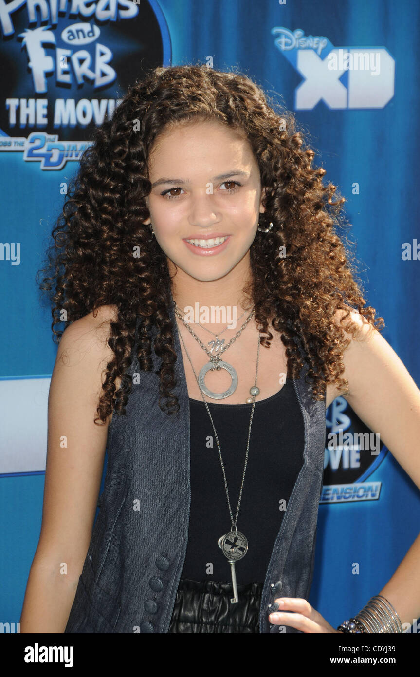 Aug. 3, 2011 - Los Angeles, California, U.S. - Madison Pettis Attending ...