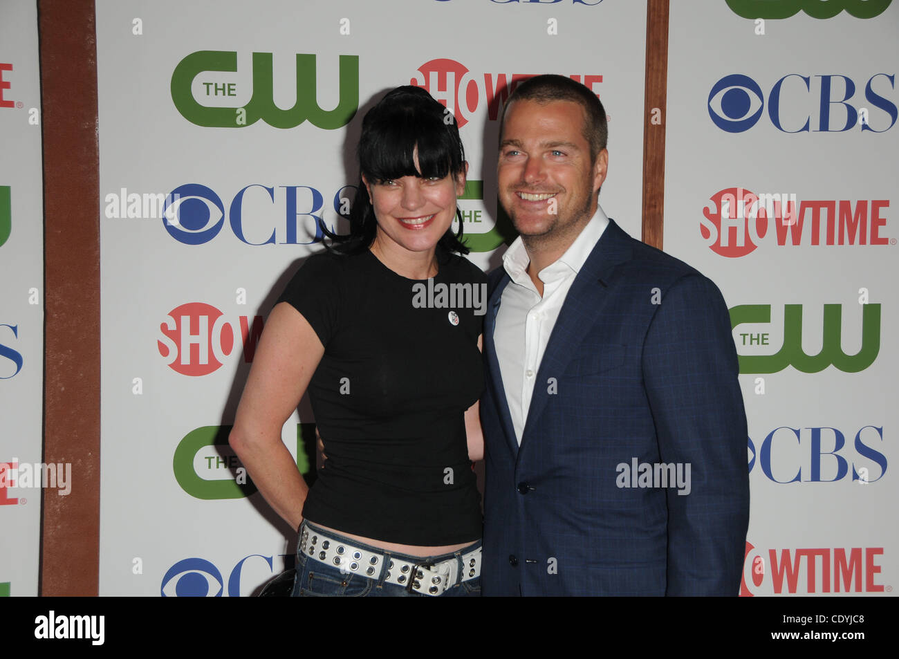 Aug. 3, 2011 - Los Angeles, California, U.S. - Pauley Perrette, Chris O ...