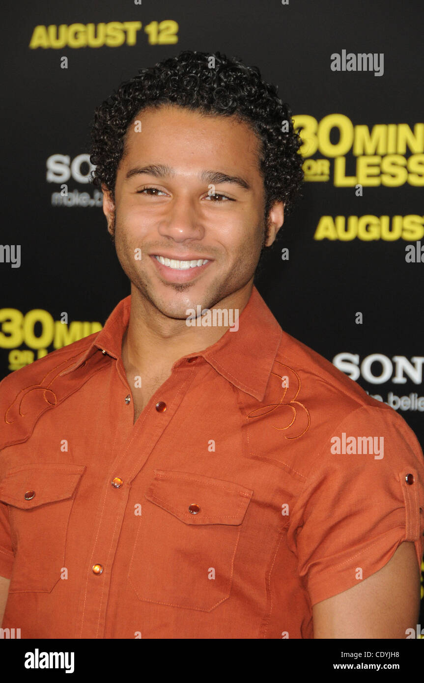 Aug. 8, 2011 - Los Angeles, California, U.S. - Corbin Bleu Attending ...