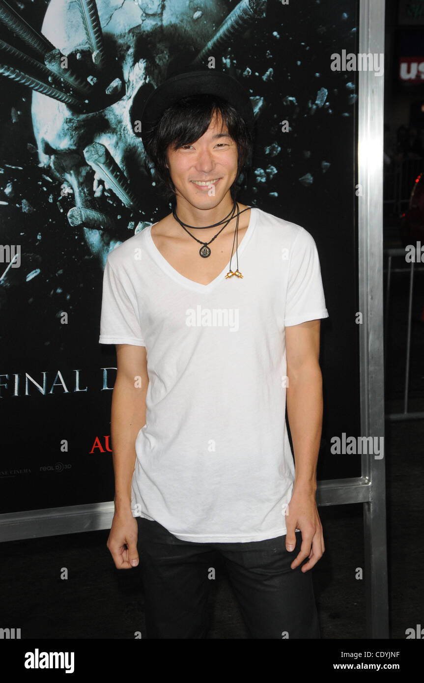 Aug. 10, 2011 - Los Angeles, California, U.S. - Aaron Yoo Attending The ...