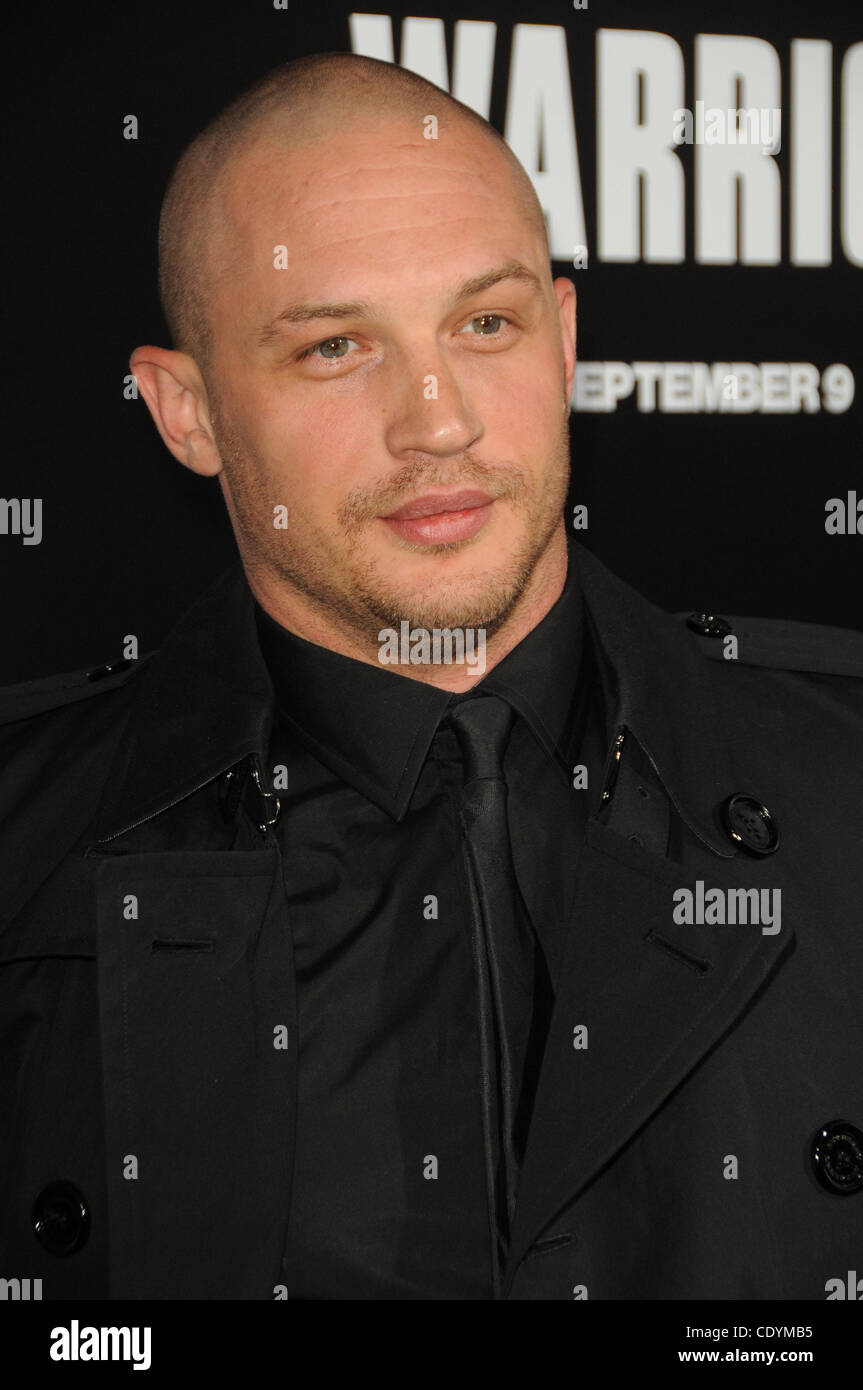 Sept. 6, 2011 - Los Angeles, California, U.S. - Tom Hardy Attending The ...