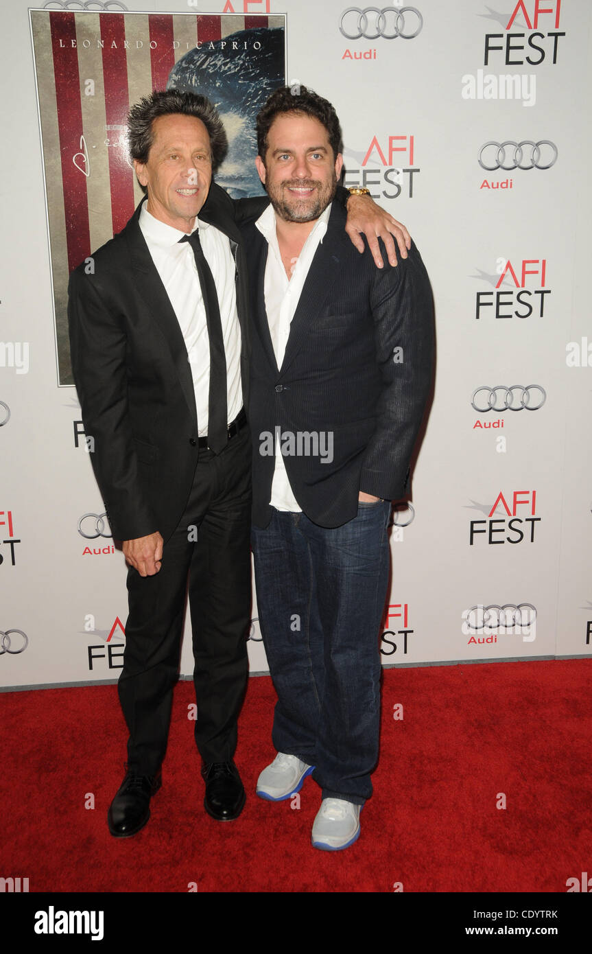 Nov. 3, 2011 - Los Angeles, California, U.S. - Brian Grazer, Brett ...