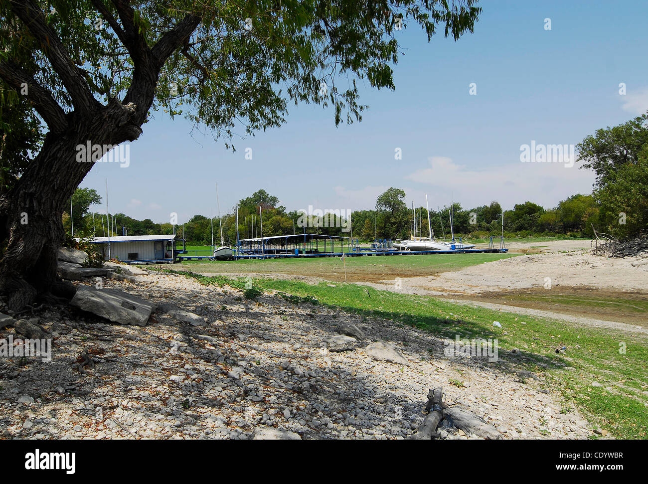 Aug. 11, 2011 - Fort Worth, Texas, USA - 8/11/2011. Benbrook Lake ...