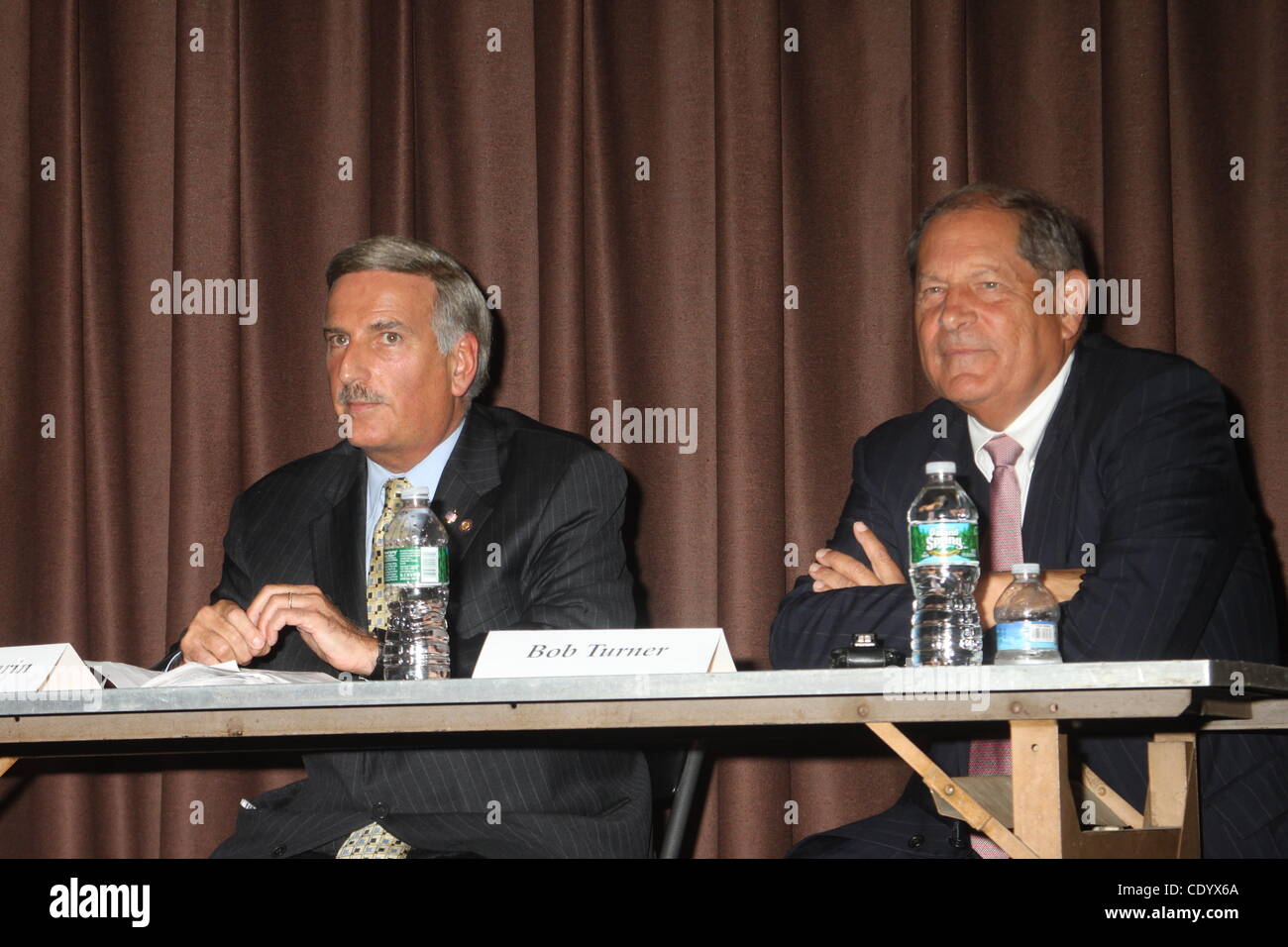 Sept. 6, 2011 - New York, New York, U.S. - BOB TURNER RIGHT DAVID ...