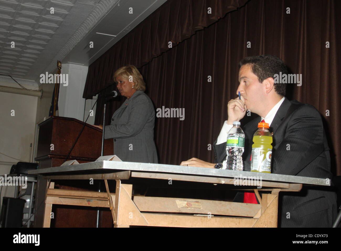 Sept. 6, 2011 - New York, New York, U.S. - PHIL GOLDFEDER RIGHT AND ...