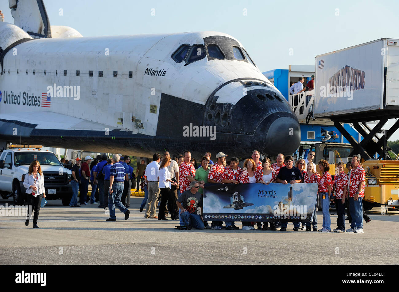 July 21, 2011 - Cape Canaveral, Florida, United States - Space Shuttle ...