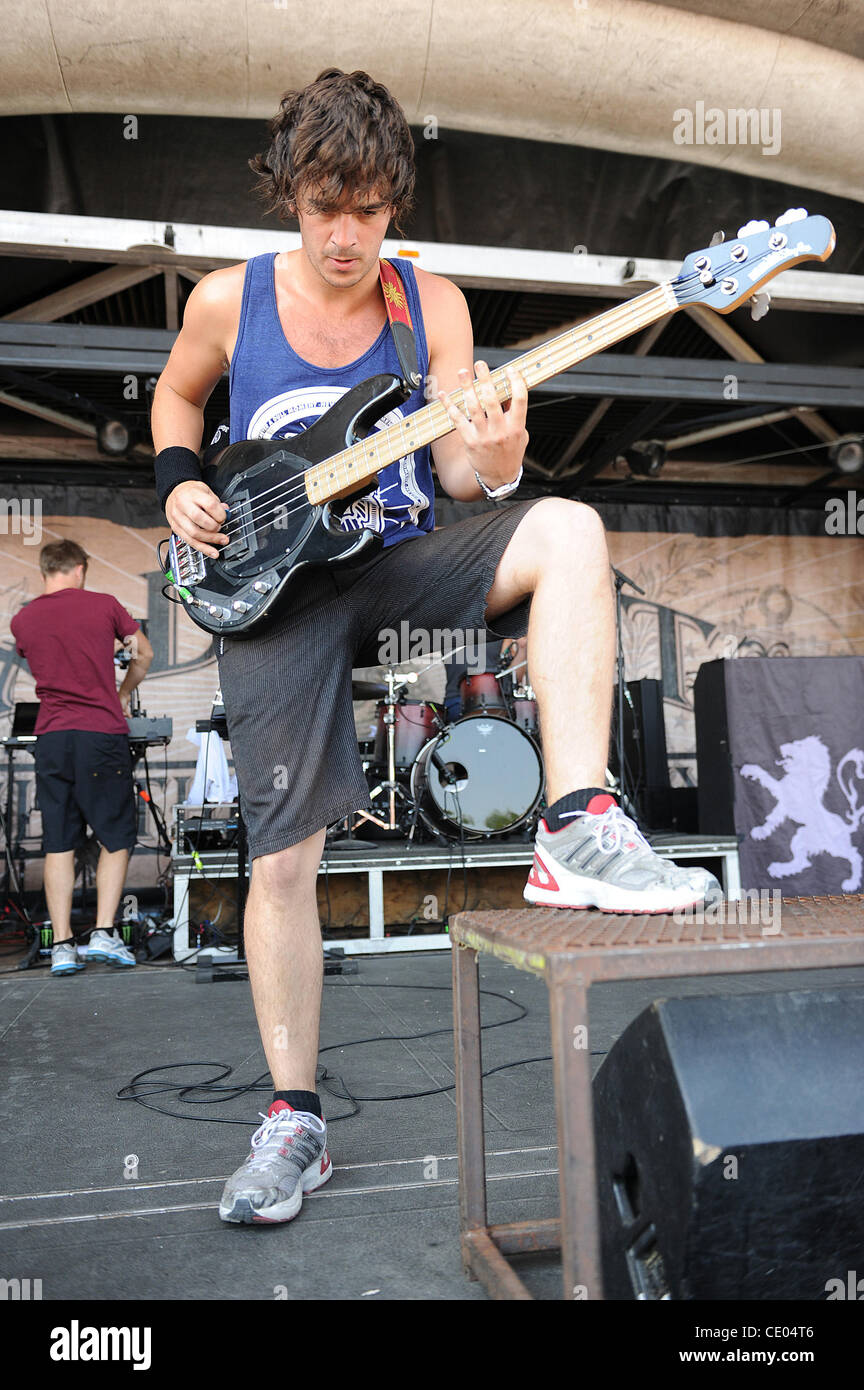 Jul 27, 2011 - Virginia Beach, Virginia; USA - Bass Guitarist CHRIS ...