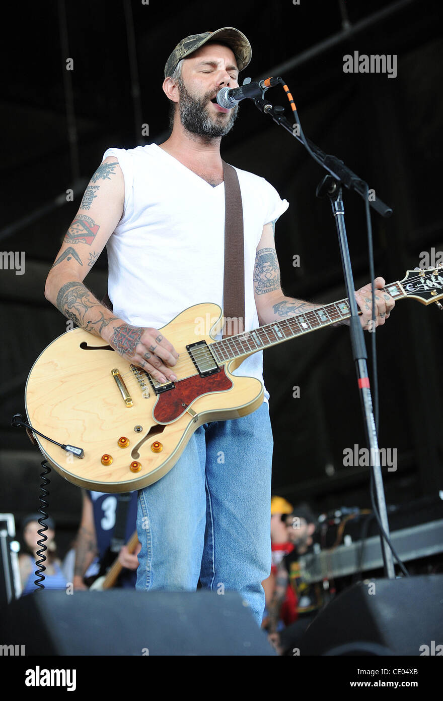 Jul 27, 2011 - Virginia Beach, Virginia; USA - Singer / Guitarist BEN ...