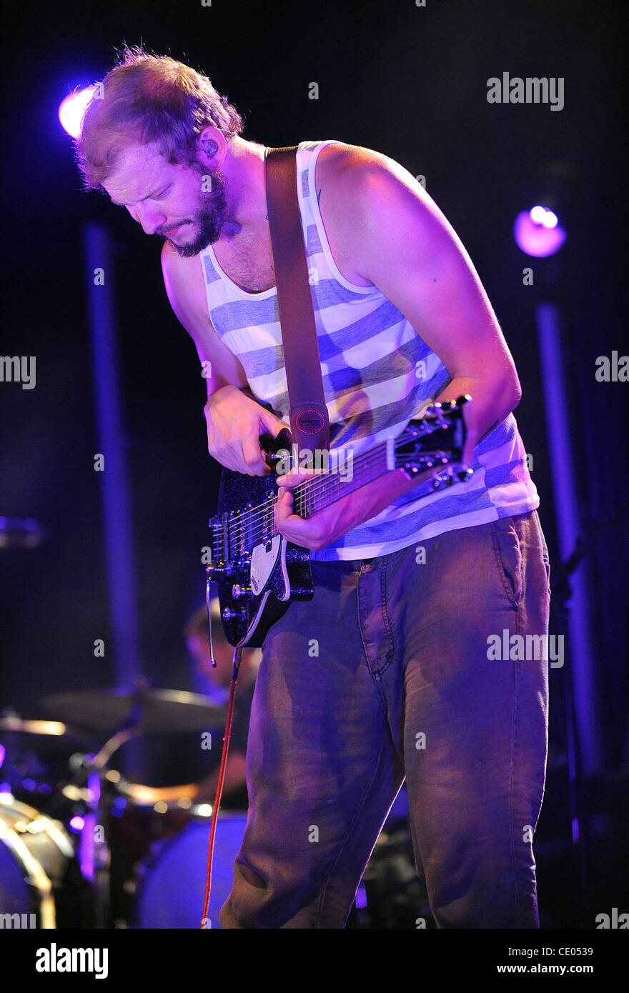 Jul 29, 2011 - Raleigh, North Carolina; USA - Singer / Guitarist JUSTIN ...