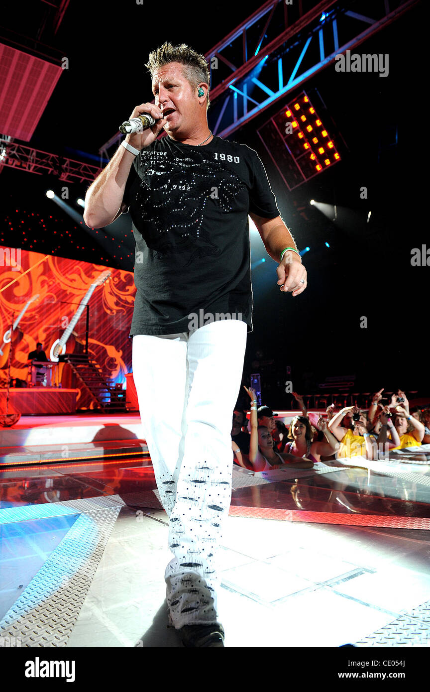 Jul 30, 2011 - Raleigh, North Carolina; USA - Singer GARY LEVOX of the ...