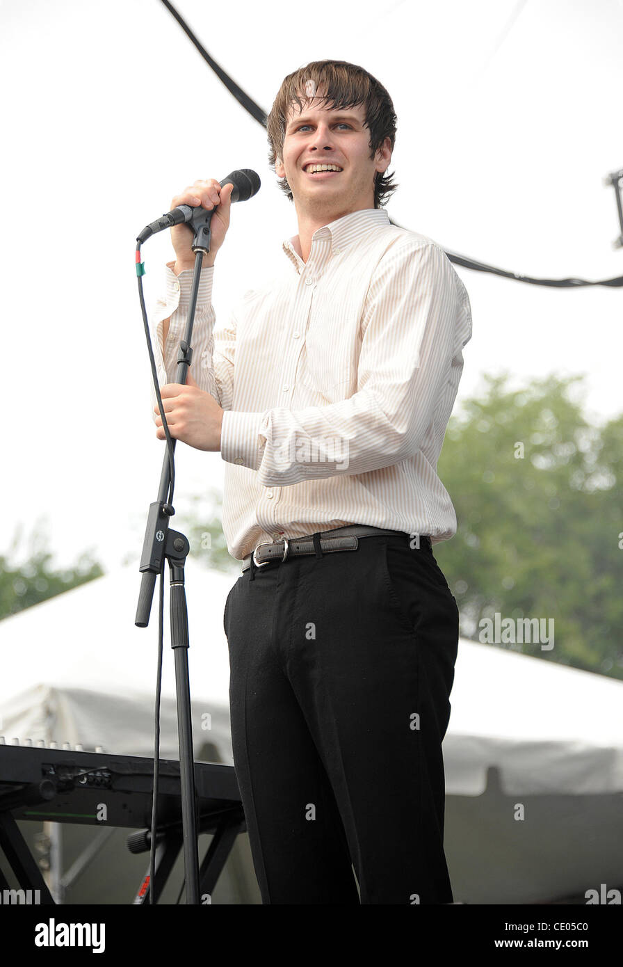 Aug 5, 2011 - Chicago, Illinois; USA - Musician MARK FOSTER of the band ...