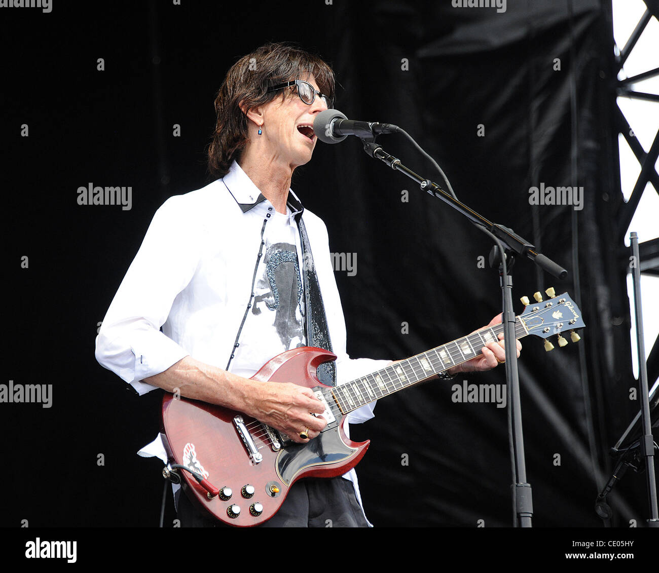Aug 7, 2011 - Chicago, Illinois; USA - Musician RICK OCASEK of The Cars ...