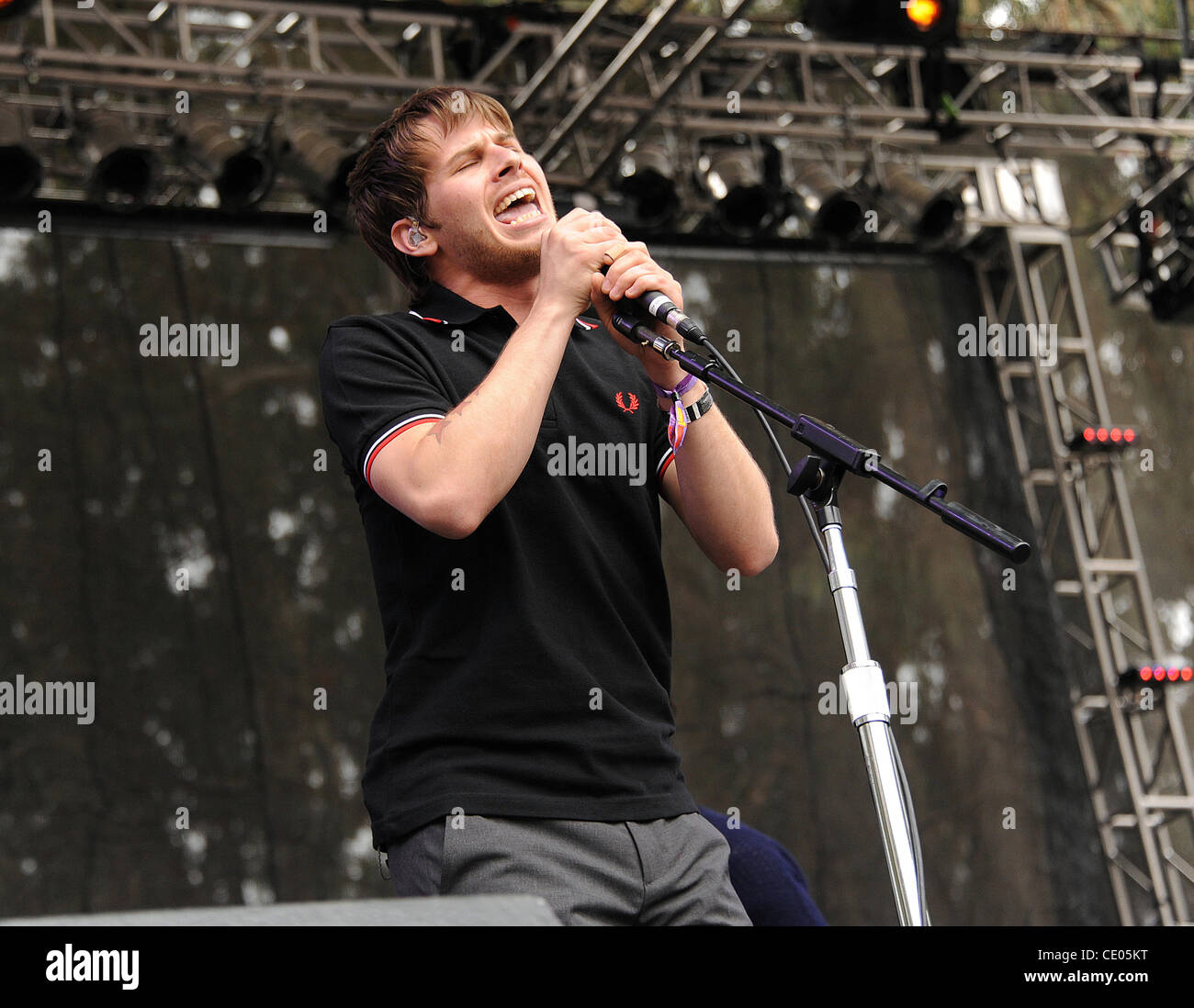 Aug 12, 2011 - San Francisco, California; USA - Singer MARK FOSTER of ...