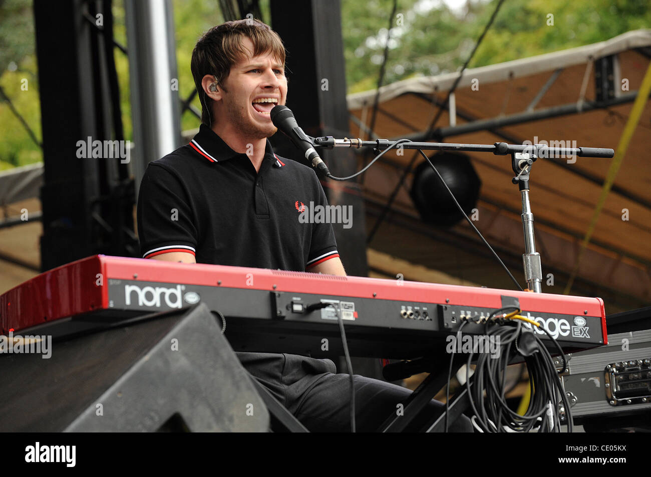 Mark foster of foster the people band hi-res stock photography and ...