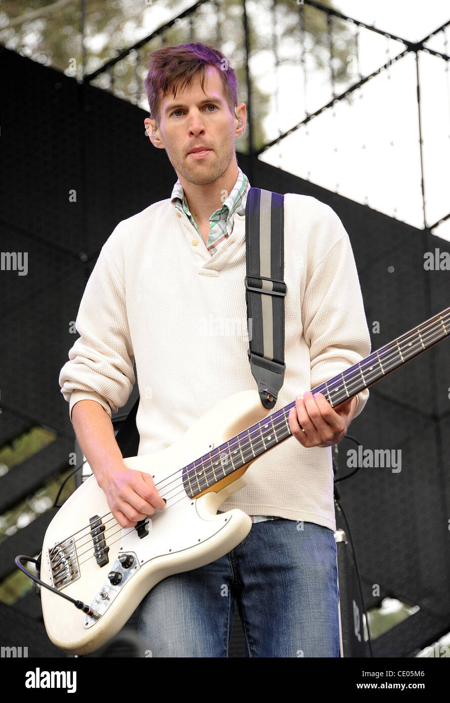 Aug 12, 2011 - San Francisco, California; USA - Bass Guitarist JESSE ...