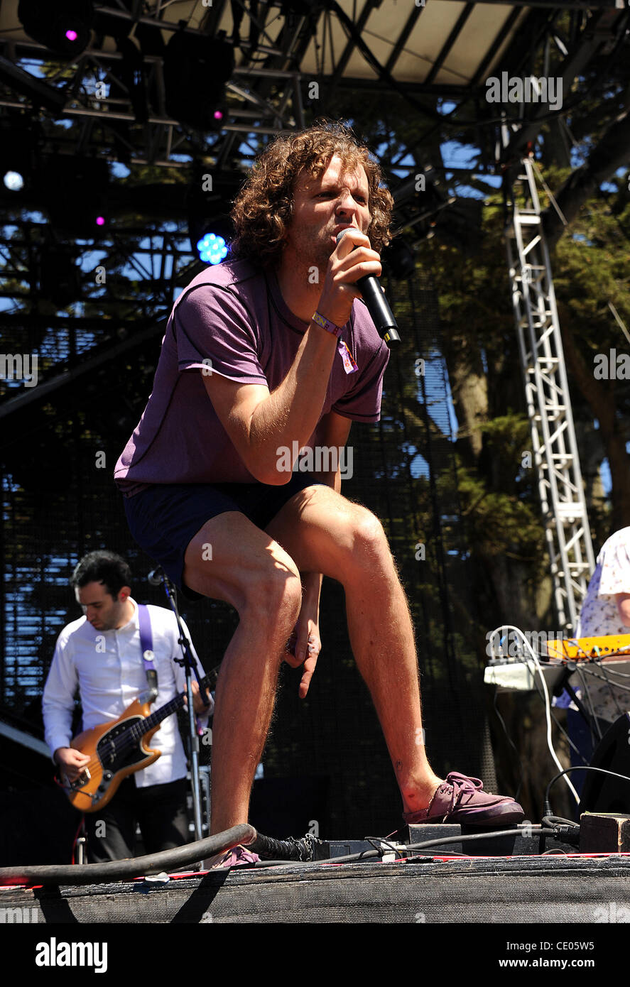 Aug 14, 2011 - San Francisco, California; USA - Singer NIC OFFER of the ...