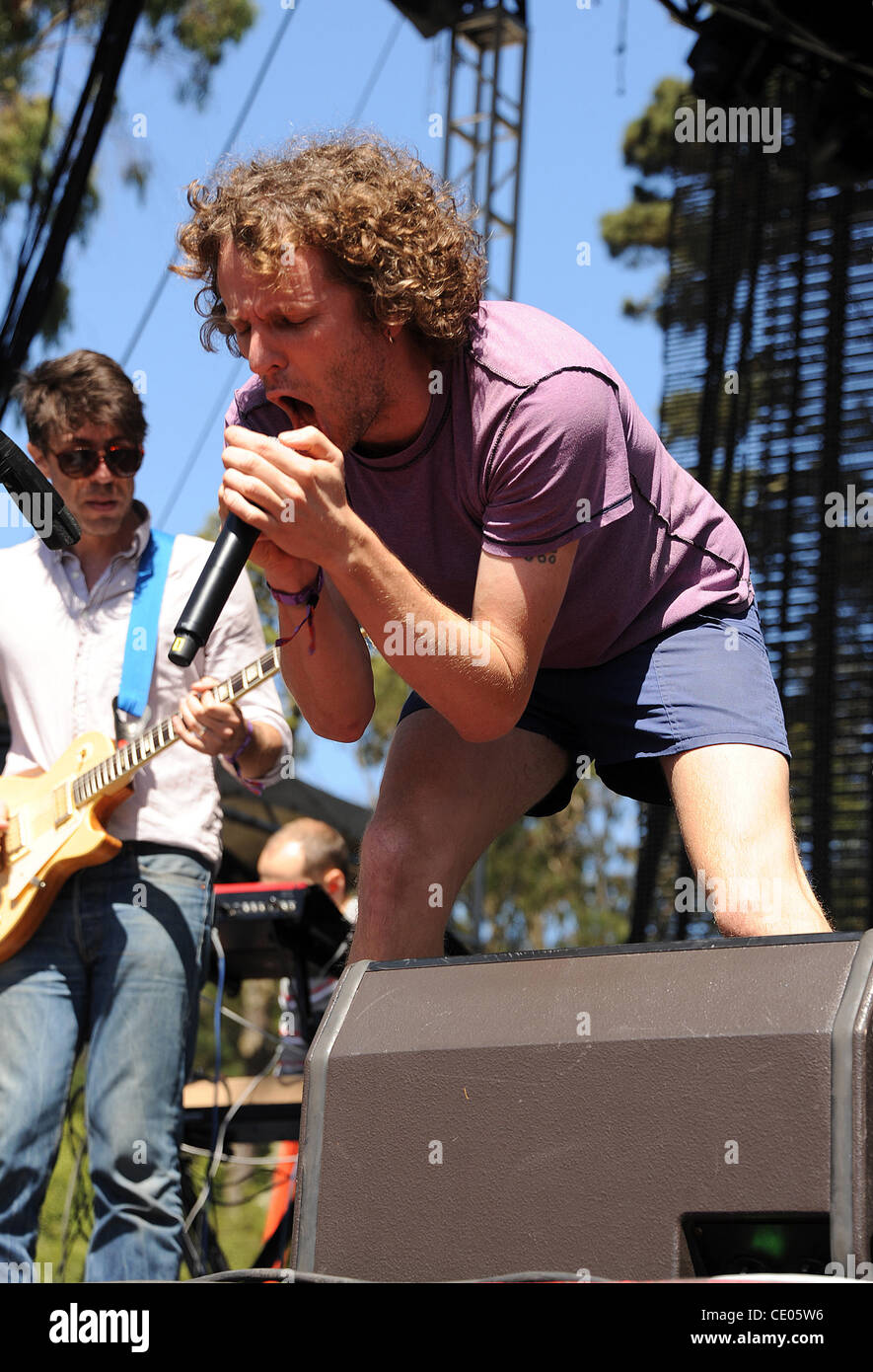 Aug 14, 2011 - San Francisco, California; USA - Singer NIC OFFER of the ...