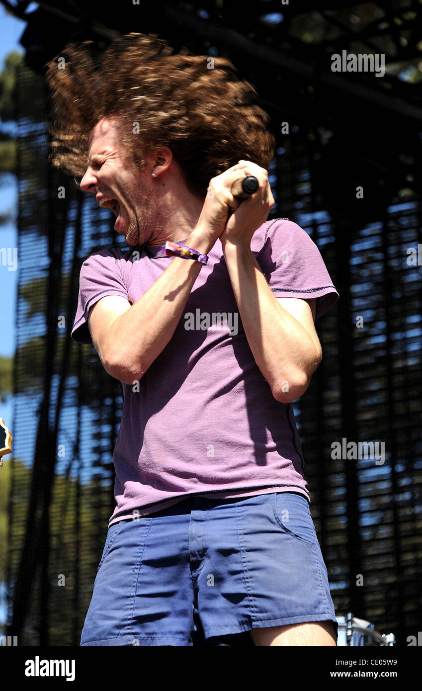 Aug 14, 2011 - San Francisco, California; USA - Singer NIC OFFER of the ...