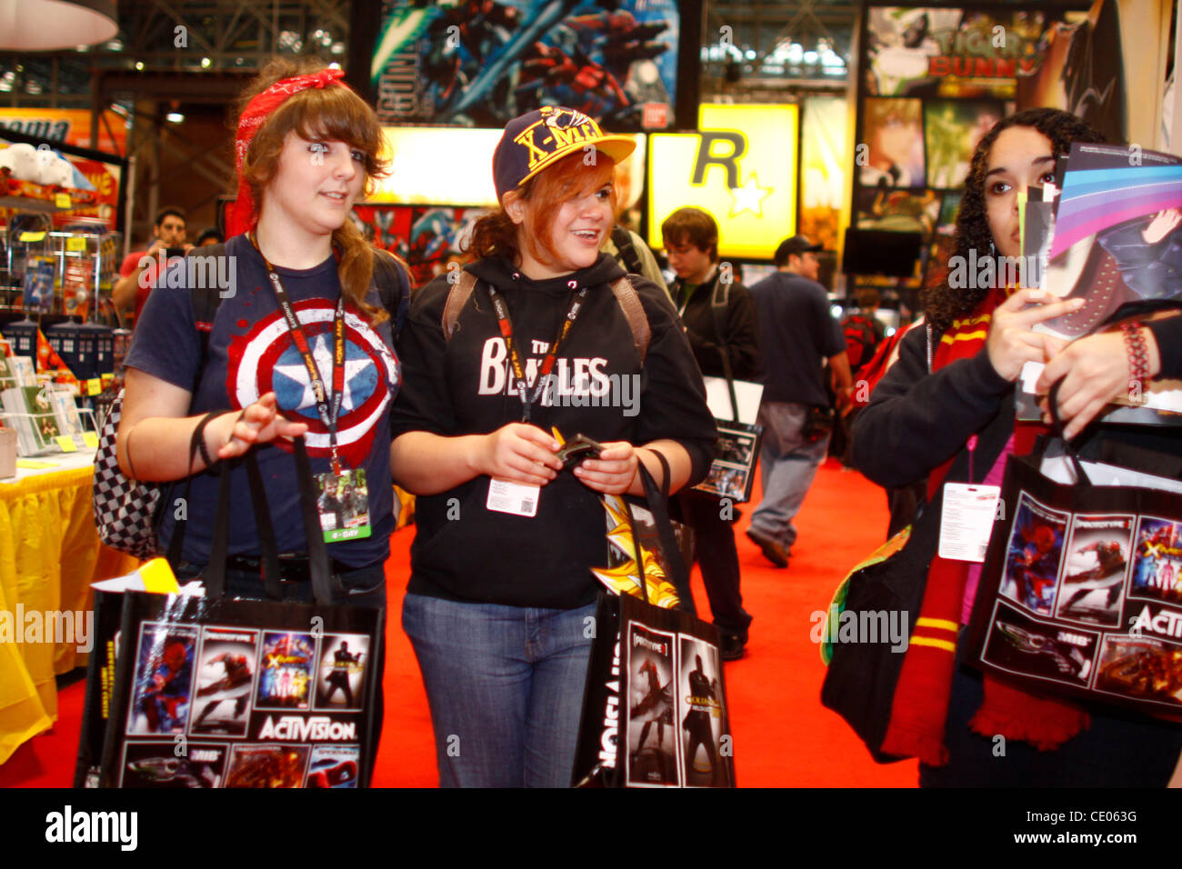New York Comic Con, an industry convention for fans of fantasy ...