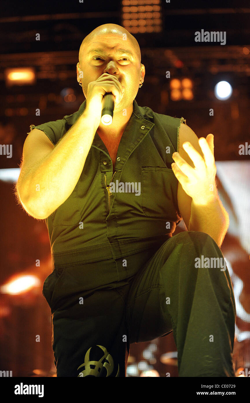 Aug 2, 2011 - Raleigh, North Carolina; USA - Singer DAVID DRAIMAN of ...