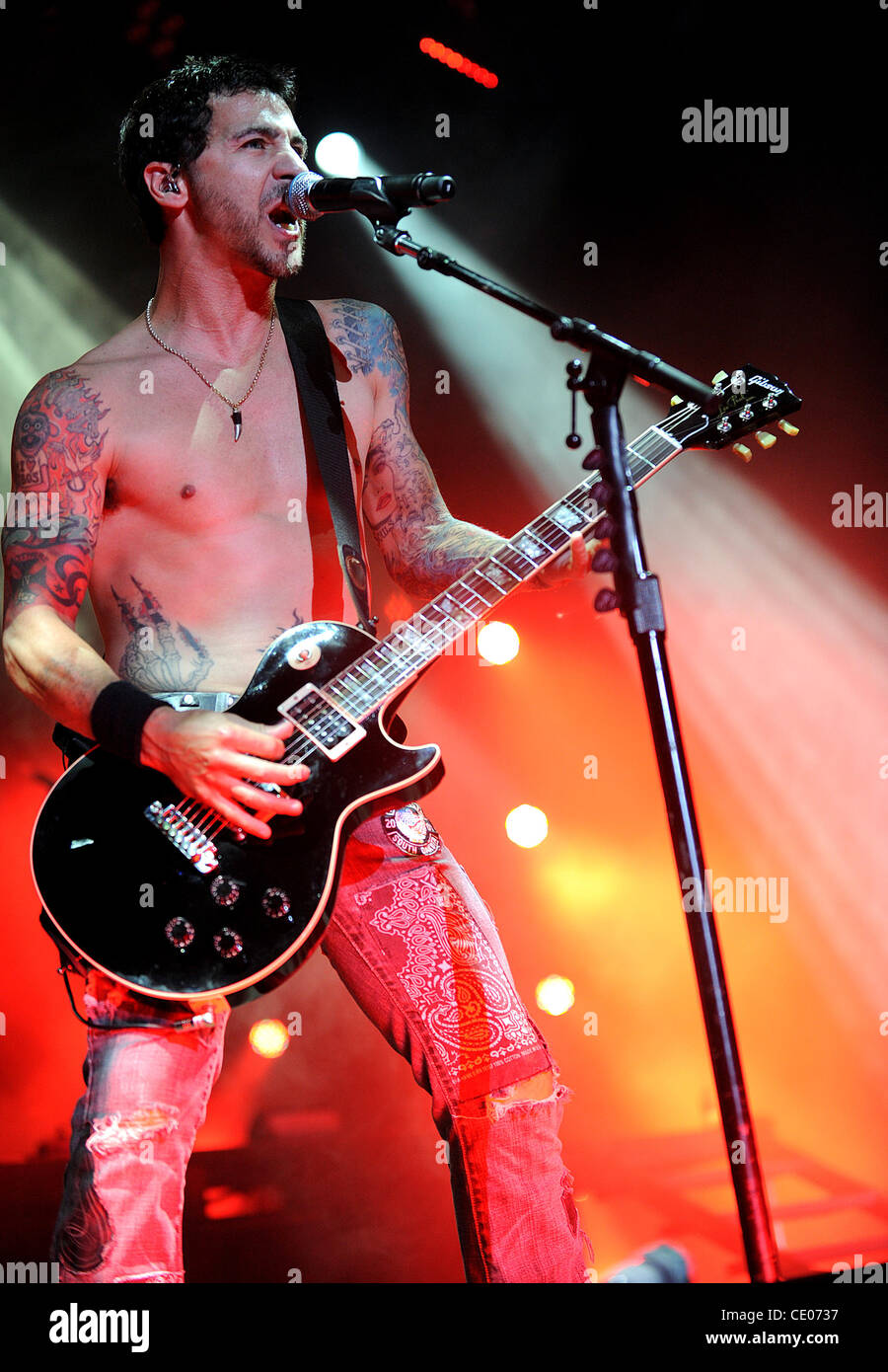 Aug 2, 2011 - Raleigh, North Carolina; USA - Singer / Guitarist SULLY ...