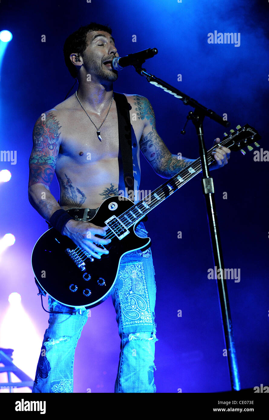 Aug 2, 2011 - Raleigh, North Carolina; USA - Singer / Guitarist SULLY ...