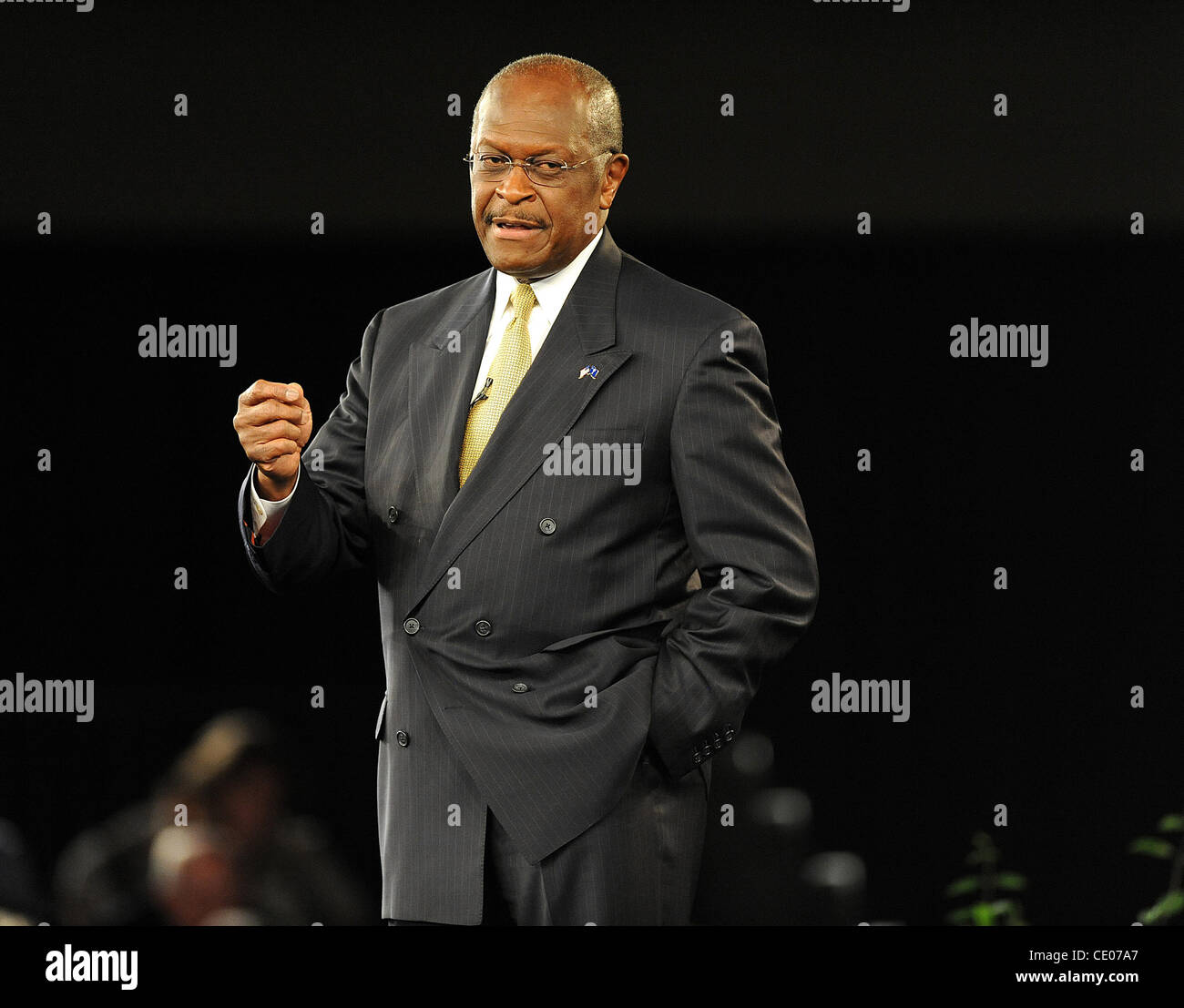 Sept. 5, 2011 - Columbia, South Carolina; USA - HERBERT CAIN takes part ...