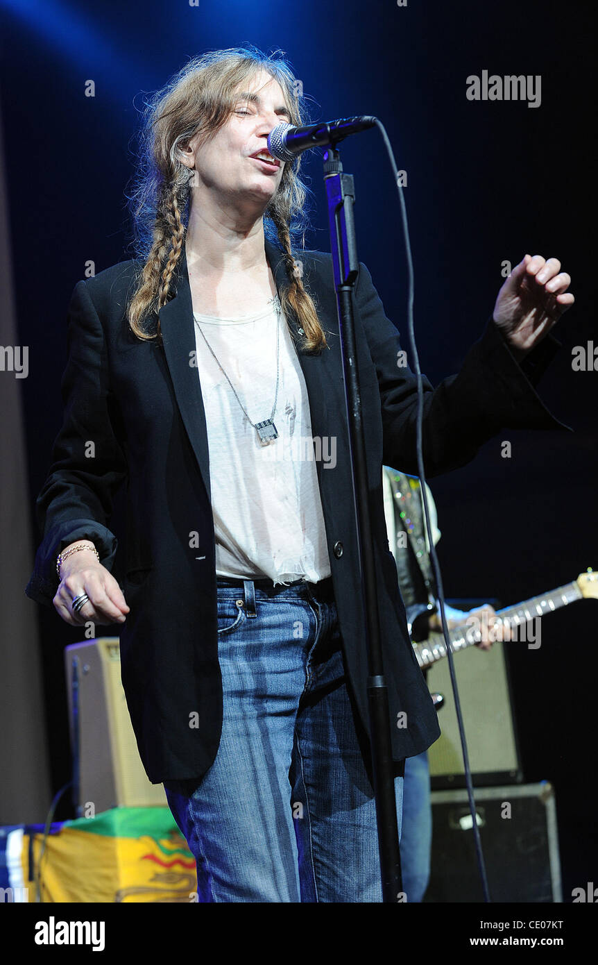 Sept. 10, 2011 - Columbia, Maryland; USA - Singer PATTI SMITH performs ...