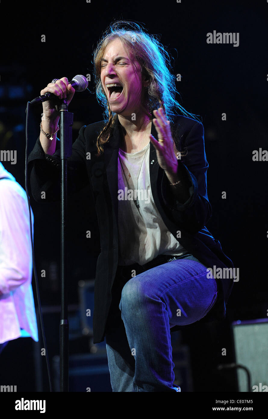 Sept. 10, 2011 - Columbia, Maryland; USA - Singer PATTI SMITH performs ...
